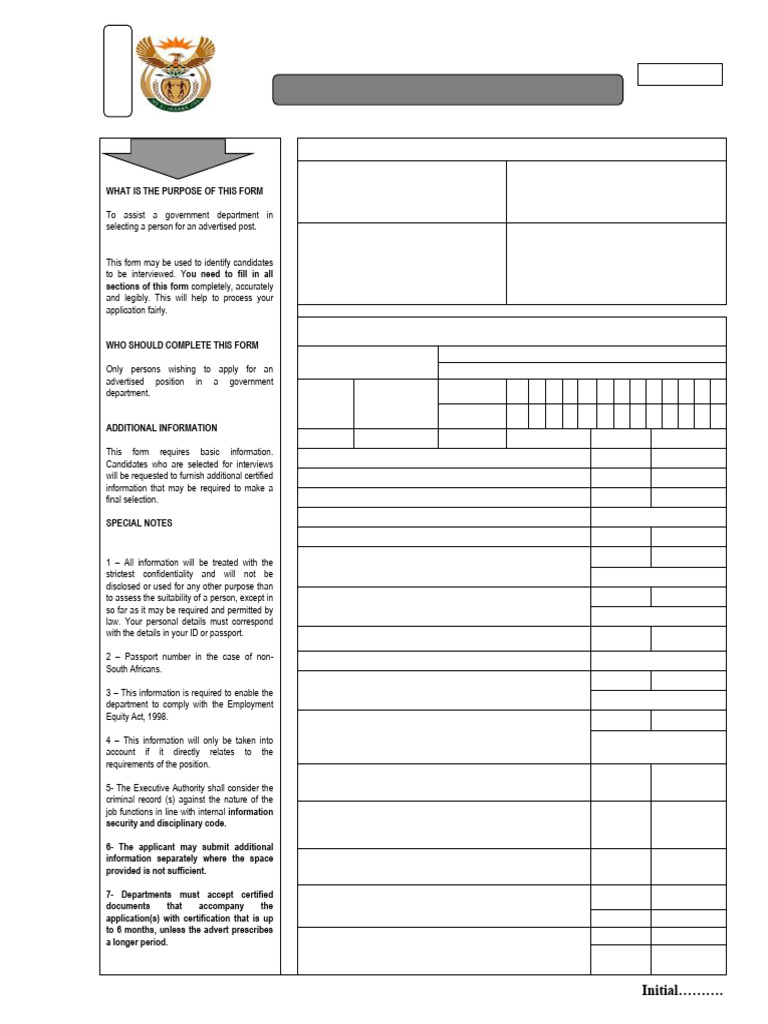 Guide to Completing the Z83 Form | PDF | Justice | Crime & Violence