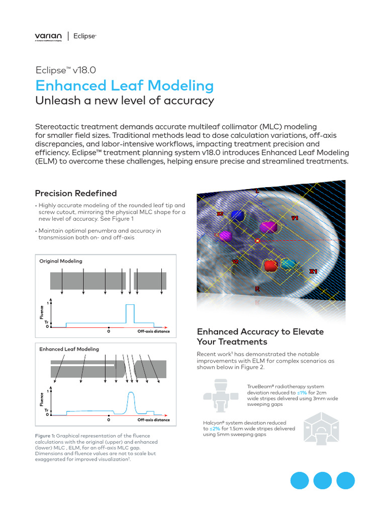Enhanced Leaf Modeling in Radiotherapy | PDF | Radiation Therapy ...