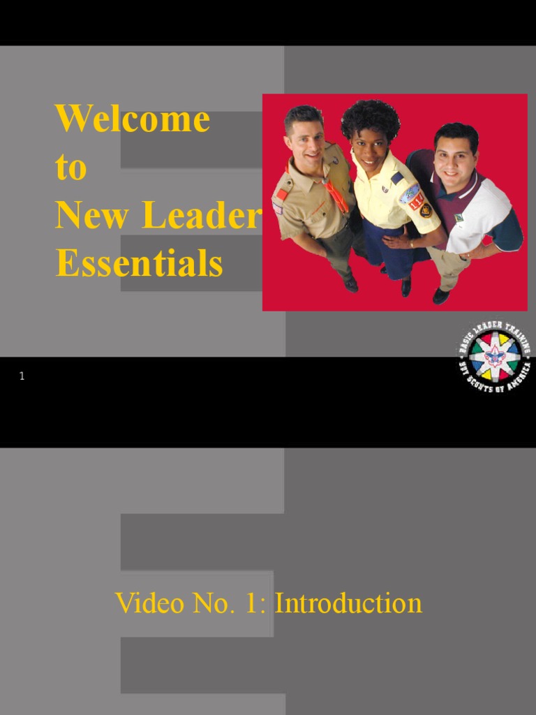 New Leader Essentials | PDF | Boy Scouts Of America | Youth Organizations