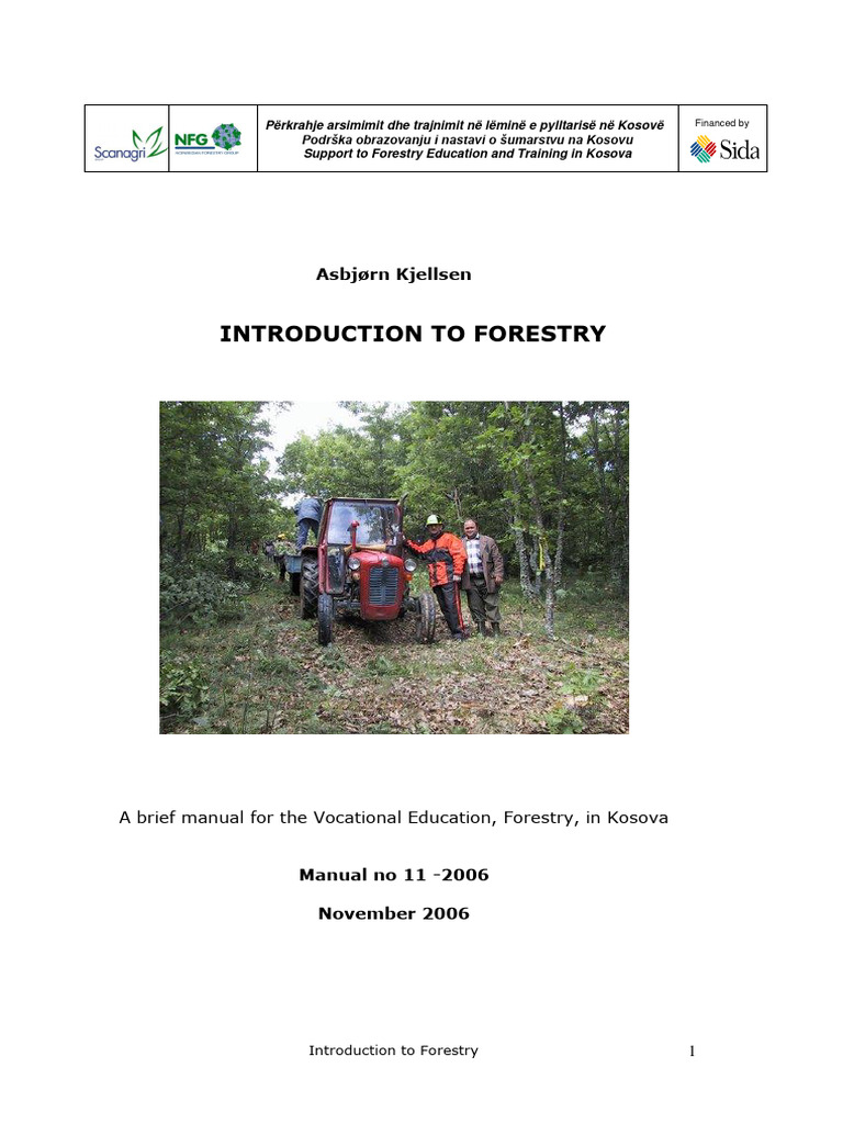 Introduction To Forestry | PDF | Soil | Wood