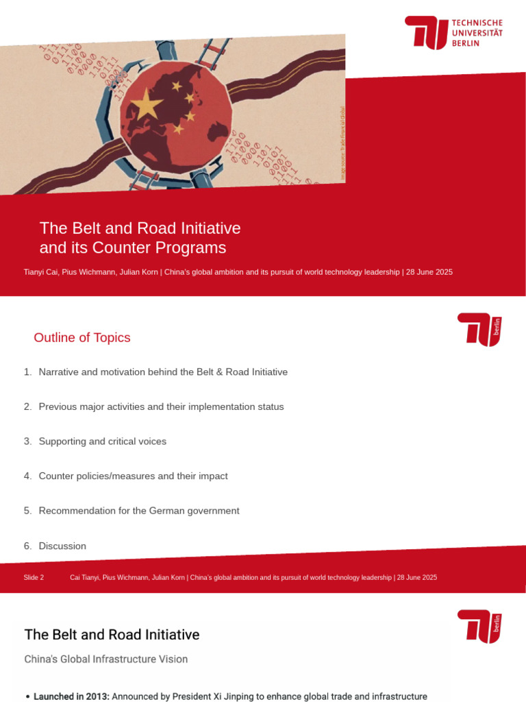 BRI and Counter Programs | PDF | Economies