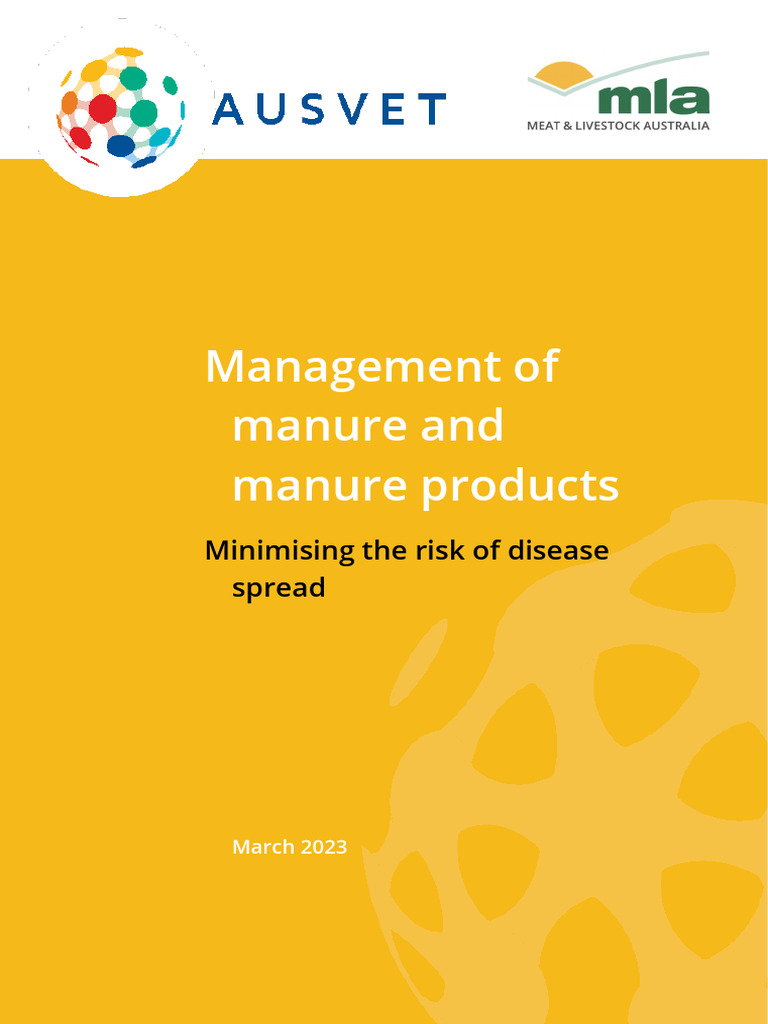 Management of Manure and Manure en | PDF | Compost | Manure