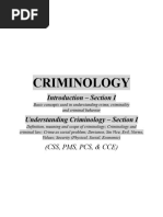 CSS 2026 Criminology Syllabus | PDF