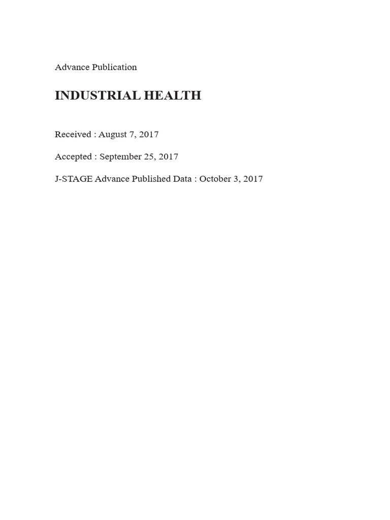 Maximum Allowable Exposure To Different Heat Radiation | PDF ...