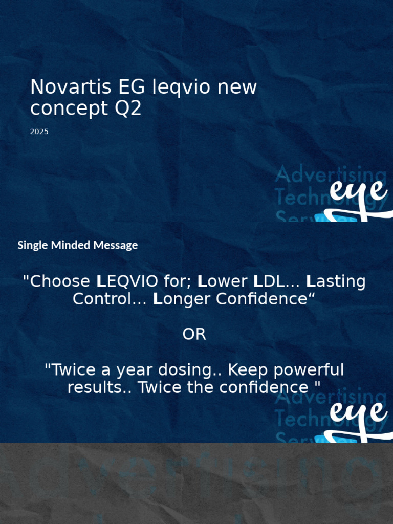 Novartis EG Leqvio New Concept Q2 | PDF