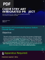 Chlor-Alkali Process Overview for Class 10 | PDF | Sodium Chloride ...