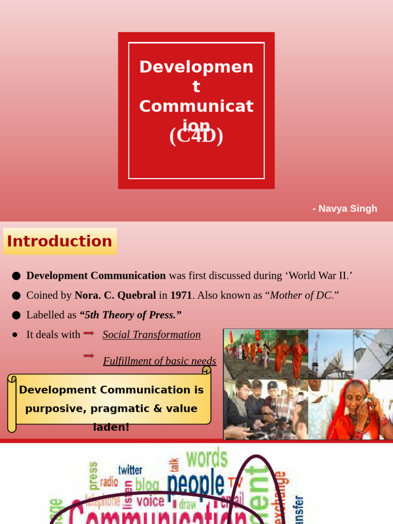 Understanding Development Communication | PDF | Communication