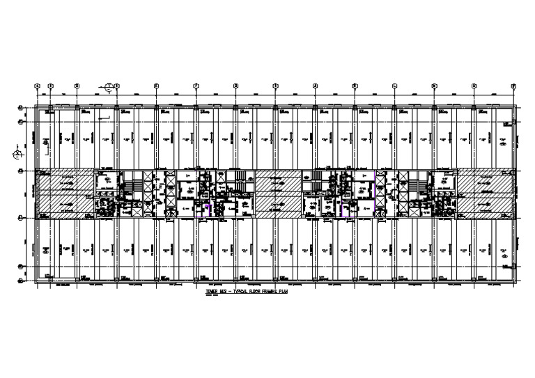 Typical Framing Layout (Beam Width 1350) | PDF