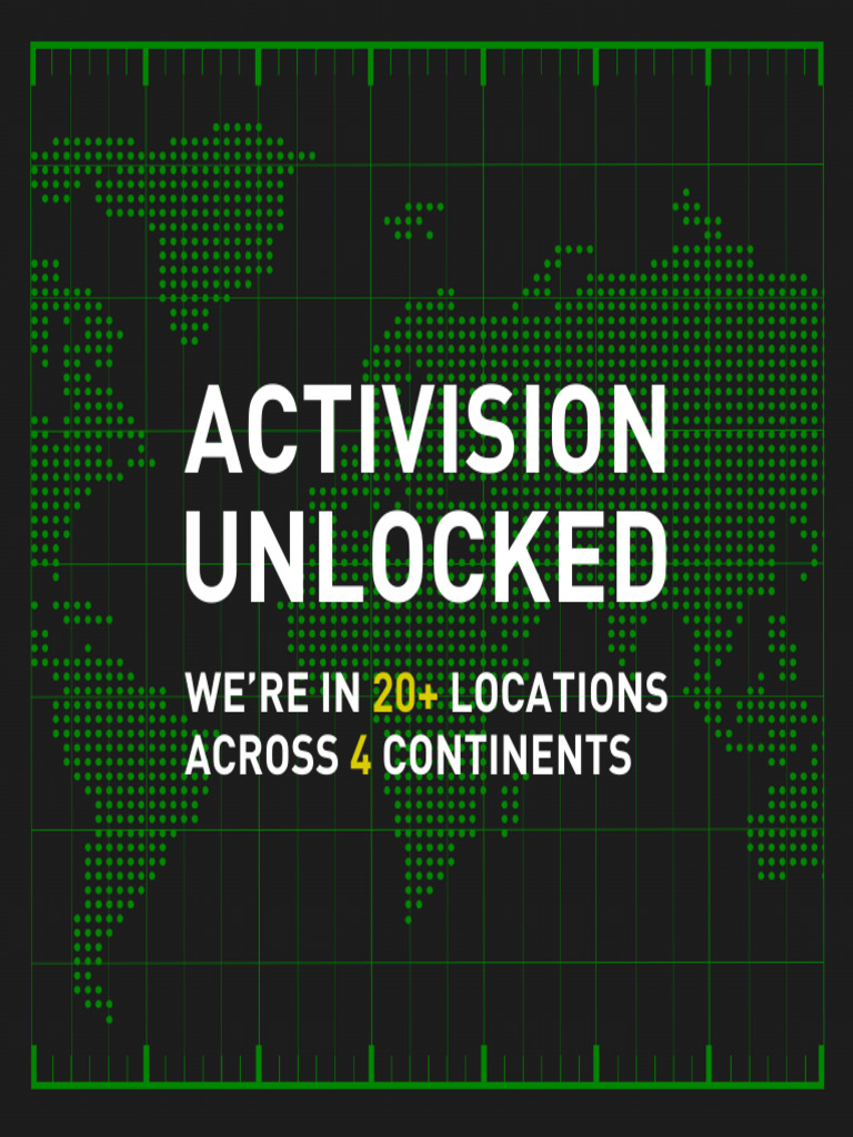 Activision Unlocked - Global Locations-1 | PDF