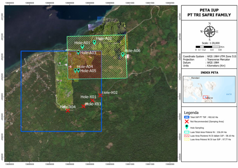 Peta Iup PT TSF - 5 | PDF