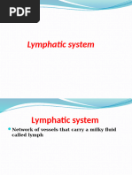 Lymphatic System Notes | PDF | Lymphatic System | Lymph