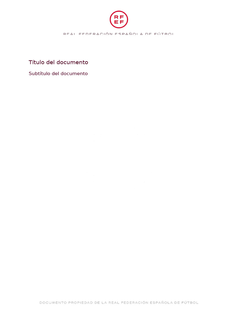 Plantilla Uefa C | PDF