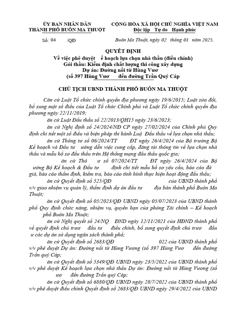 04 KHLCNT-Kiem Dinh Chat Luong (Dieu Chinh) | PDF