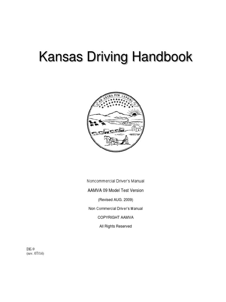 Kansas Drivers Manual | Kansas Drivers Handbook | Driving Under The ...