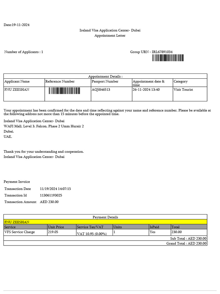 © VFS Global. All Rights Reserved. Manage Appointment - Contact Us ...