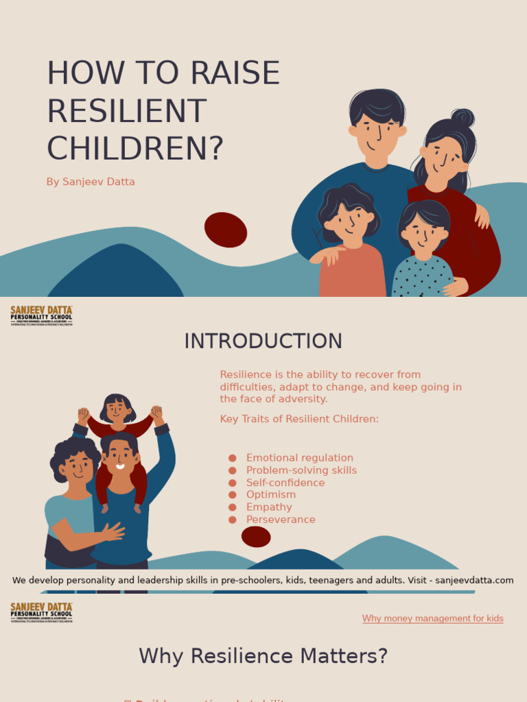 Raising Resilient Children: Key Strategies | PDF | Psychological ...