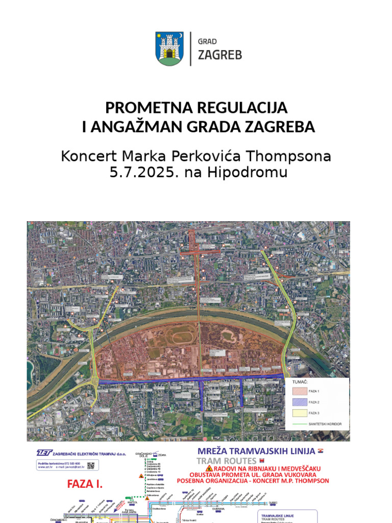Prometna Regulacija - Koncert Marka Perkovića Thompsona | PDF