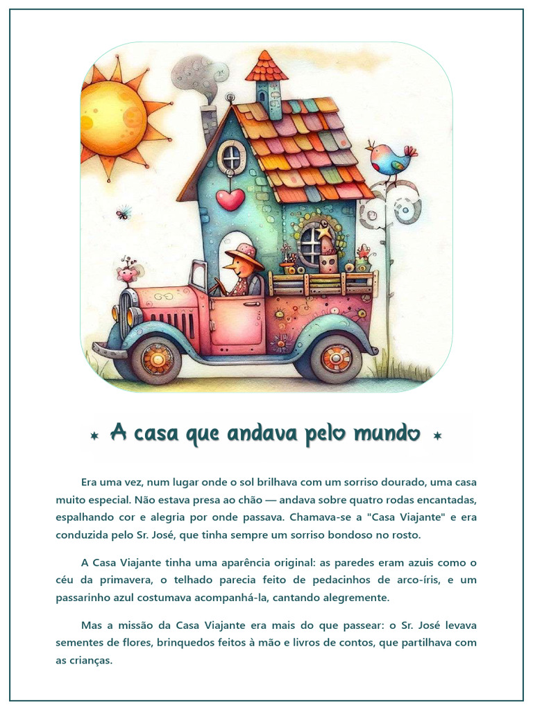 A Casa Que Andava Pelo Mundo | PDF
