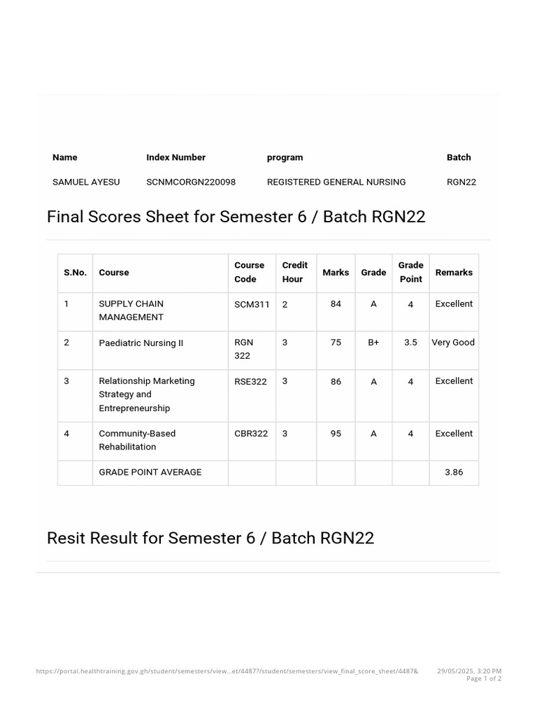 Semesters - HTI Portal PDF | PDF