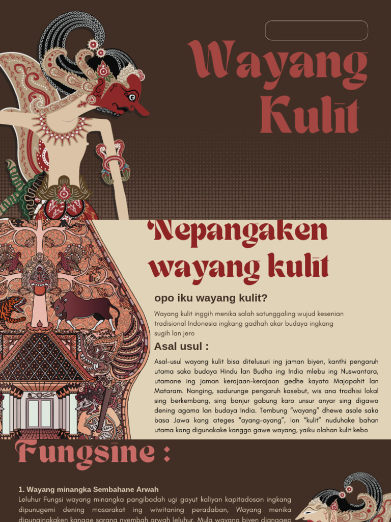 Wayang Kulit | PDF