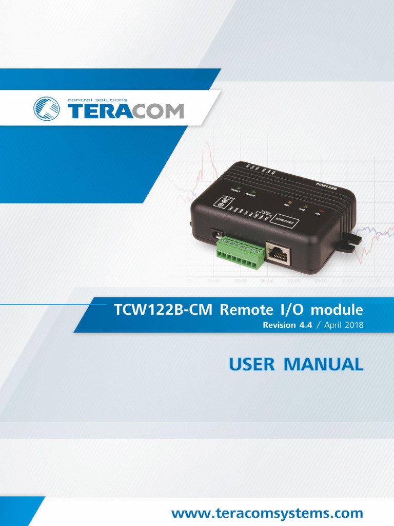 Tcw122b CM Remote Io Module User Manual r4.4 | PDF | Ip Address ...