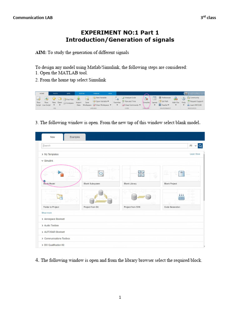 Communication Lab Experiments Overview | PDF | Modulation | Frequency ...