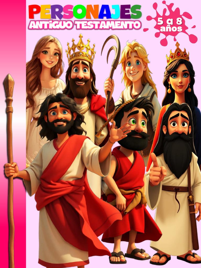 Personajes Bíblicos para Niños | PDF | Moisés | David