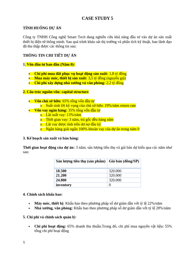 Case Study 5 - ST | PDF