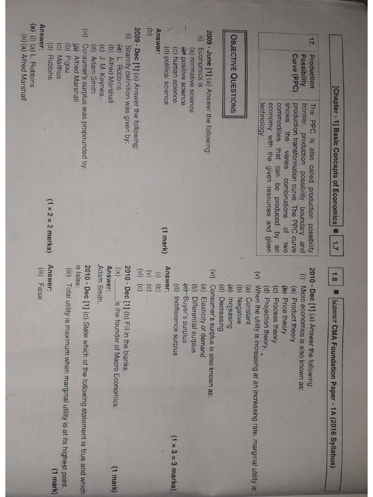 Cma Foundation Eco. &mang. Scanner | PDF