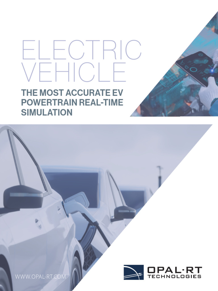 Electric Vehicle Brochure 2024 | PDF | Simulation | Battery Charger
