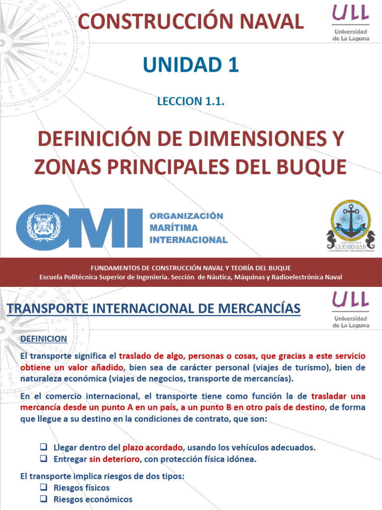 Unidad I | PDF | Buques | Transporte
