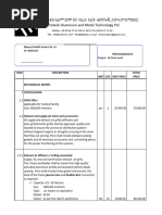 DuctCastle - Price List - Balance | PDF | Duct (Flow) | Sheet Metal
