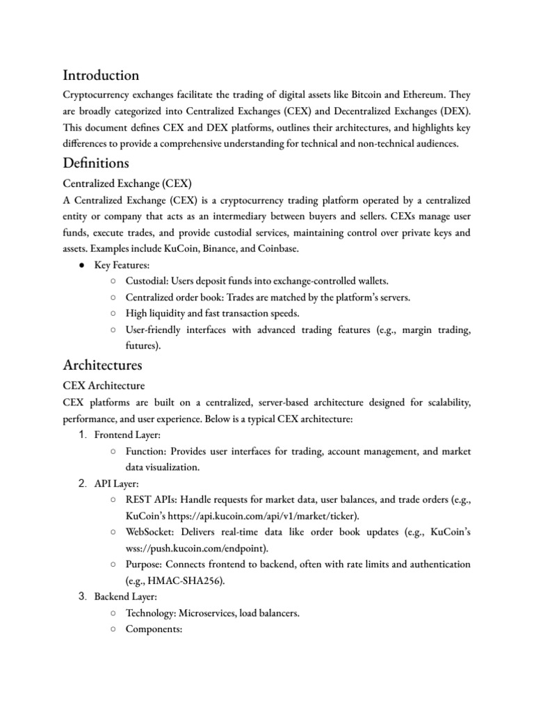 Presentation on CEX and KYC System | PDF | Computer Security | Security