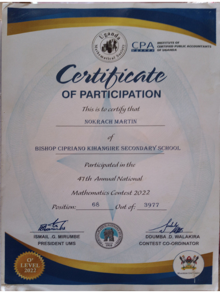 Certificate Mathematics | PDF