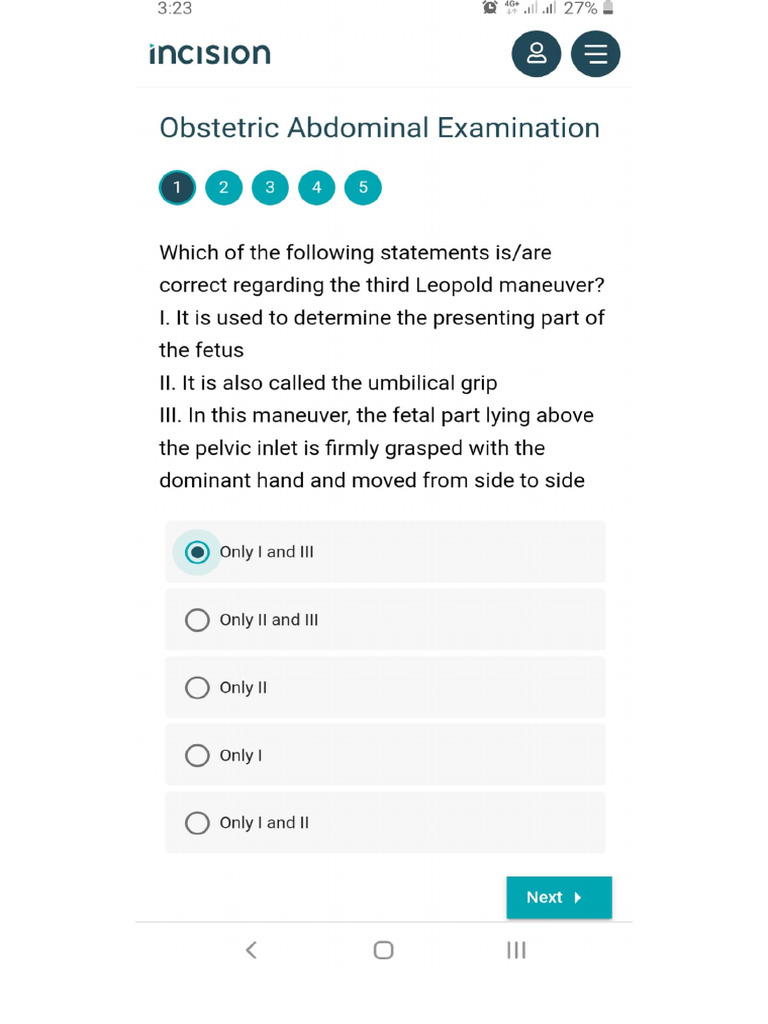 Obstetric Abdominal Examination | PDF