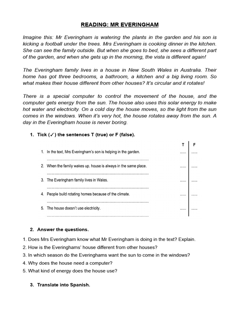 2 - READING - MR Everingham | PDF
