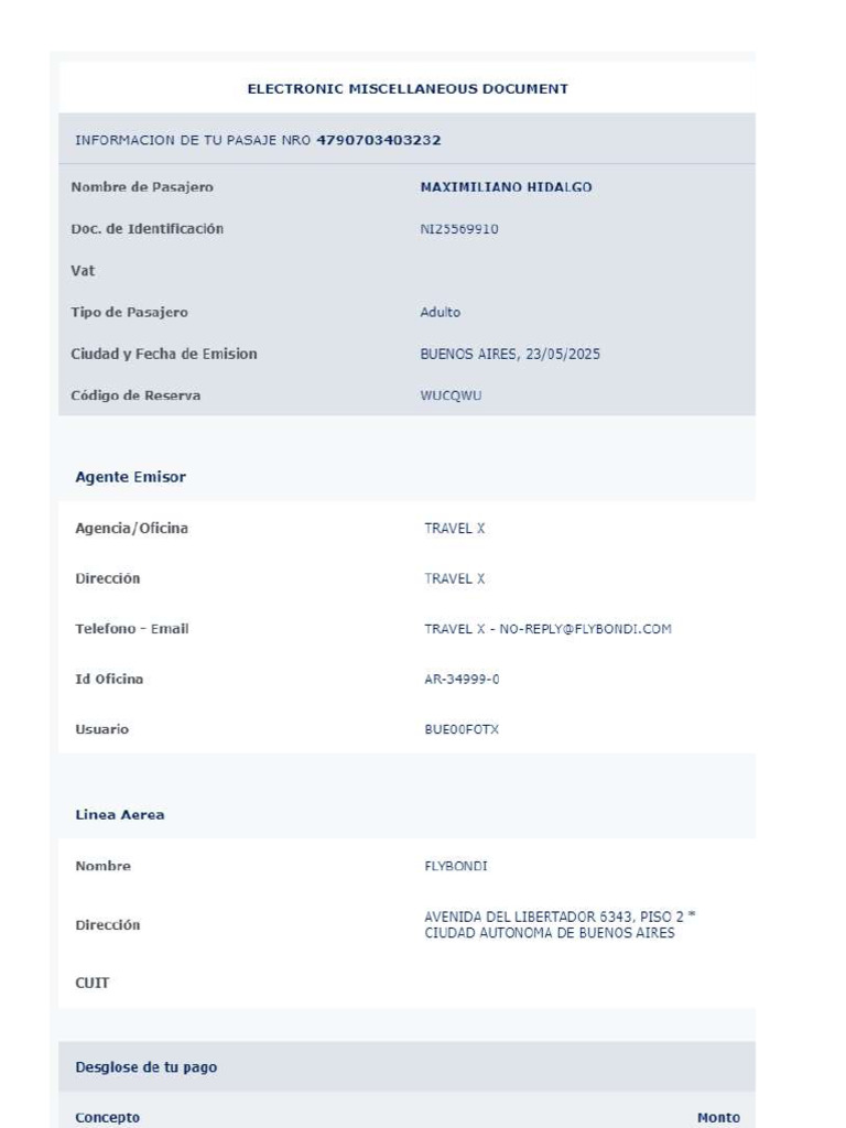 Equipaje 250624 125327 | PDF