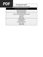 POLYCAB PRICE LIST 30th September 2024 | PDF | Electrical Conductor ...