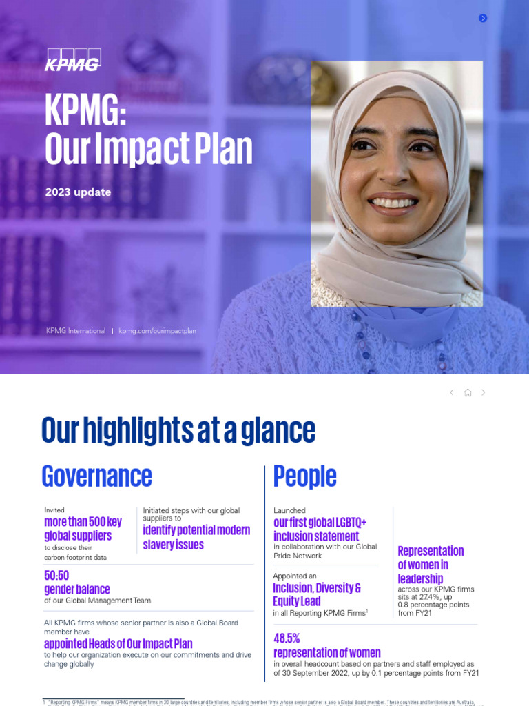 Our Impact Plan | PDF | Sustainability | Governance