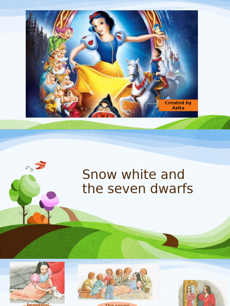 Snow White and The Seven Dwarfs Picture Description Exercises Picture ...