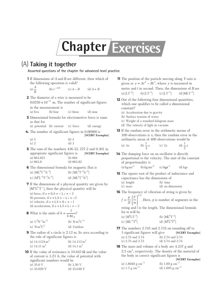 Objective Physics For NEET Vol 1 | PDF | Force | Electronvolt