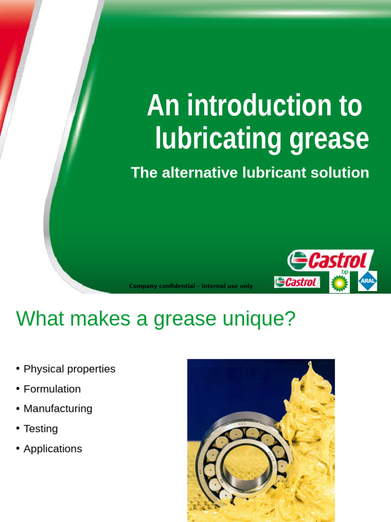 Introduction to Lubricating Grease | PDF | Hydroxide | Chemistry