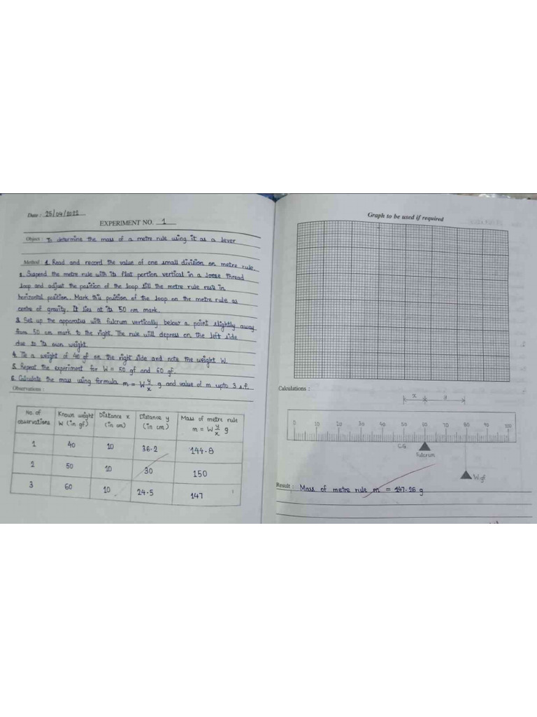 Physics Project Class X | PDF