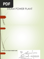 Schematic Layout Power Plant | PDF | Turbine | Boiler