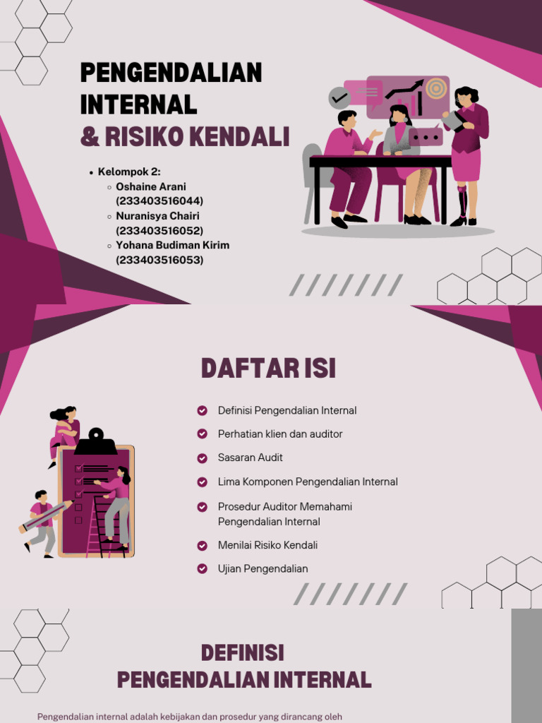 Pengendalian Internal & Risiko Kendali | PDF
