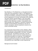 The Pedestrian by Ray Bradbury | PDF