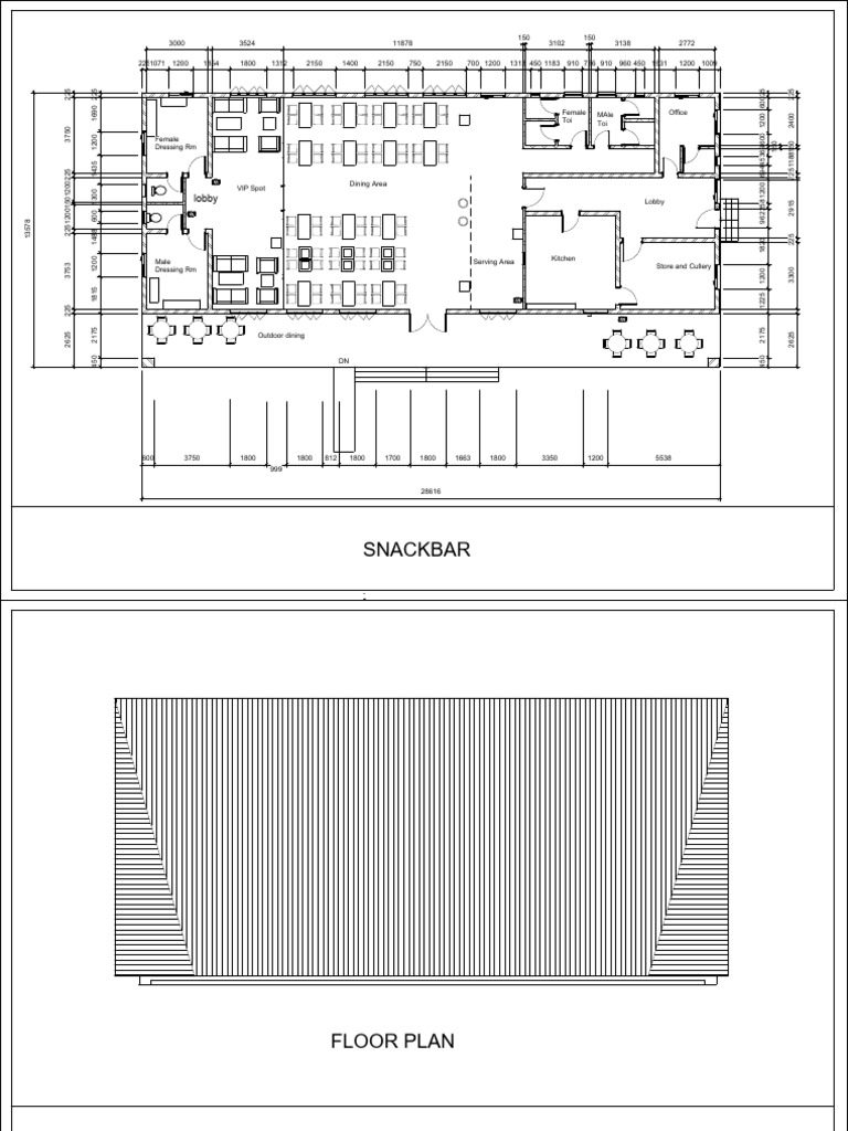 Snack Bar Design - GDA 24'09 | PDF