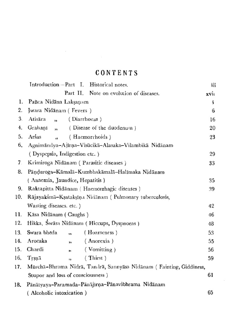 Madhava Nidana | PDF | Diseases And Disorders | Human Diseases And Disorders