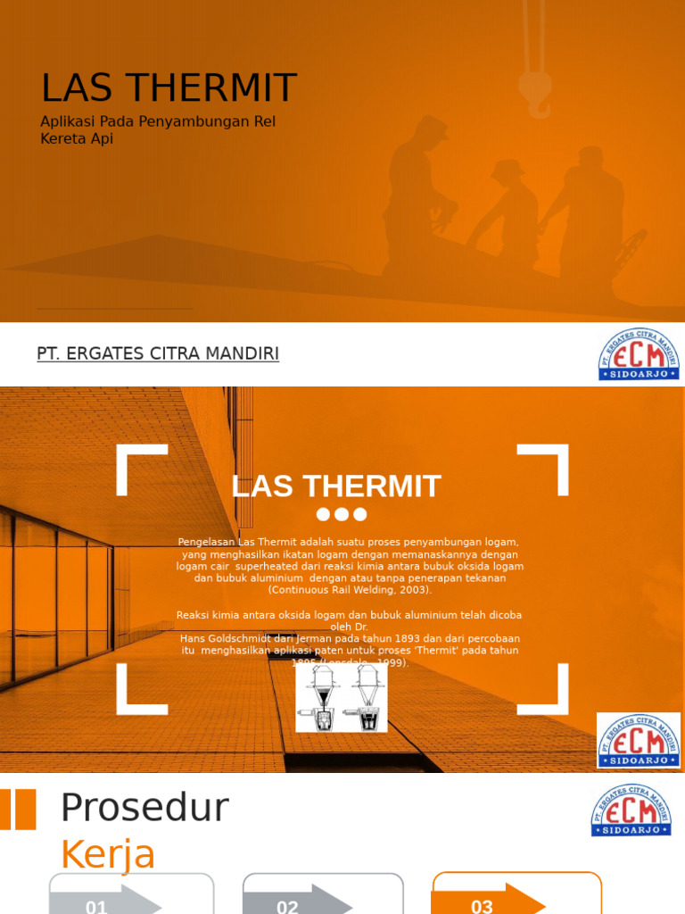 Metode Kerja Las Thermit | PDF