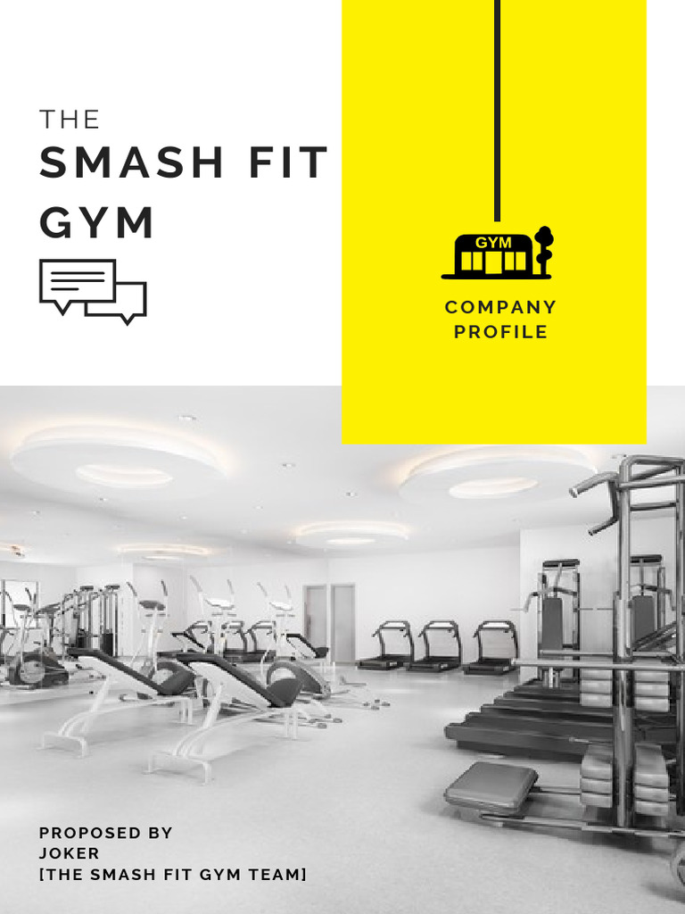 Company Profile The Smash Fit Gym | PDF | Physical Fitness